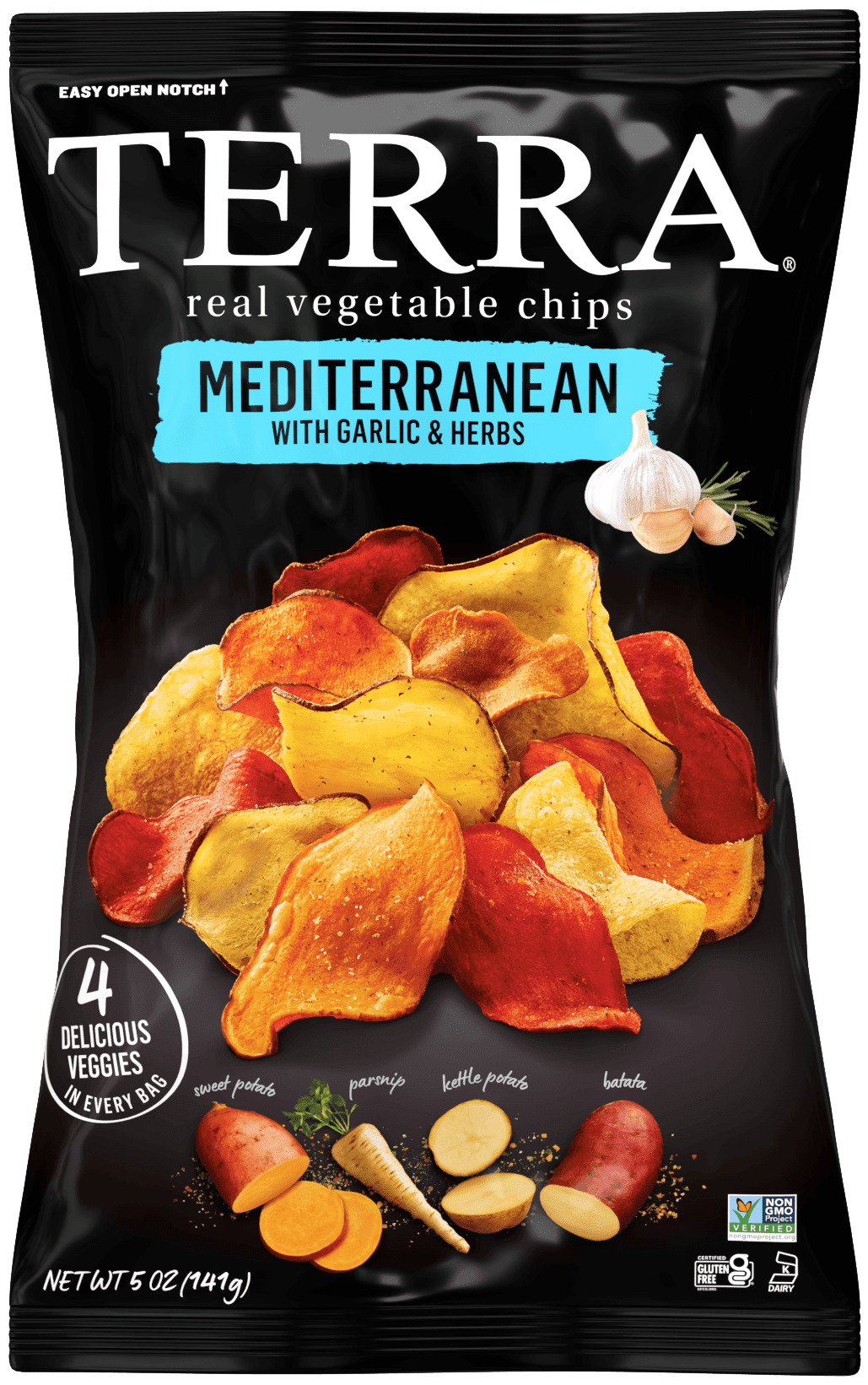 Pack of 12, Terra Chips Mediterranean Vegetable Chips, 6.8 oz - Walmart.com