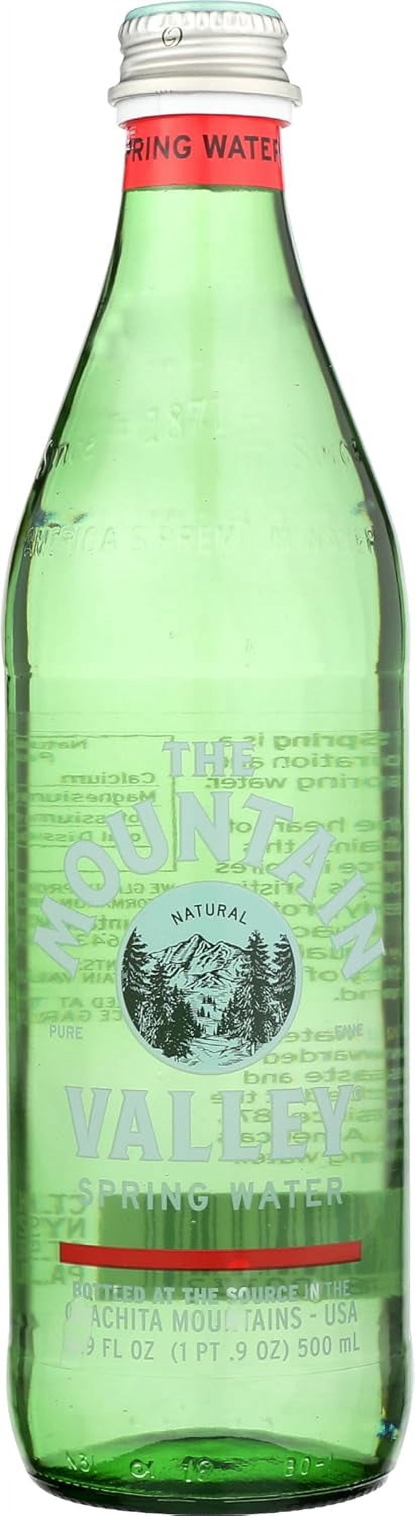 Pack of 12, The Mountain Valley Spring Water, Natural, 16.9 fl oz ...