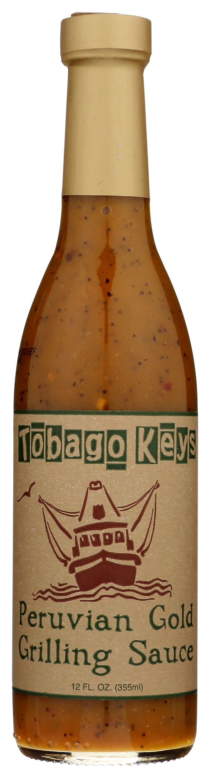 Pack of 12, Tobago Keys Peruvian Gold Grilling Sauce, 12 oz - Walmart.com