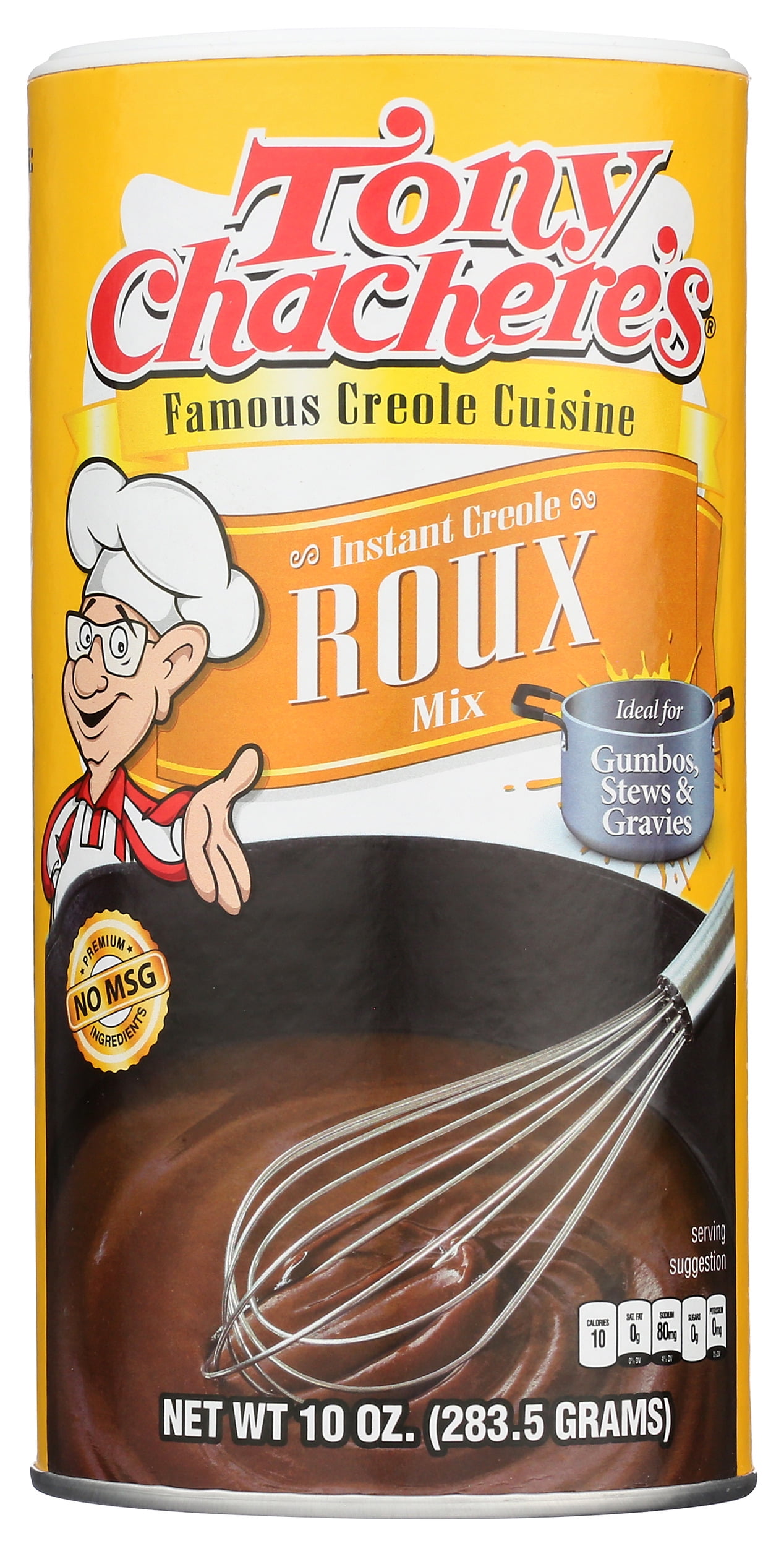 Pack of 12, Tony Chacheres Instant Creole Roux Mix, 10 oz - Walmart.com