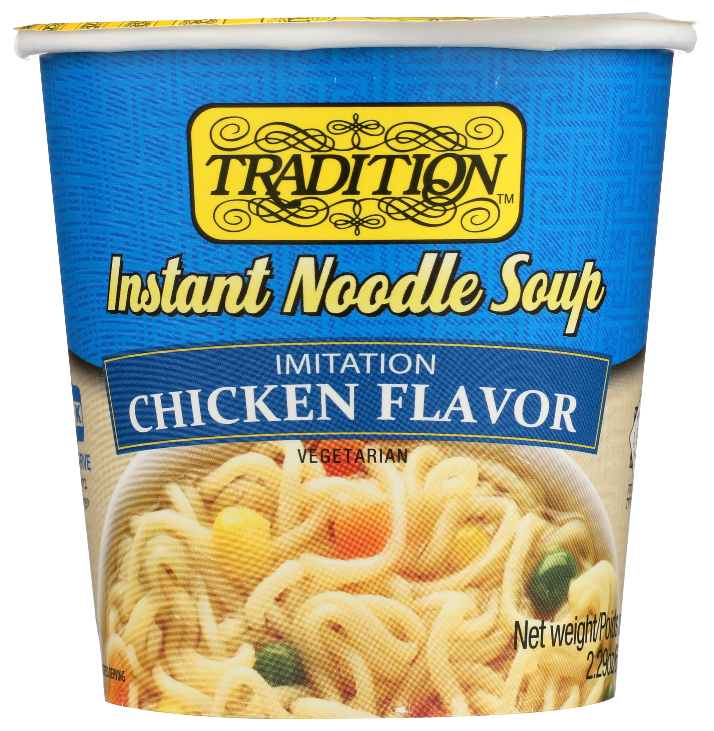 Pack of 12, Tradition Imitation Chicken Flavor Instant Noodle Soup, 2. ...