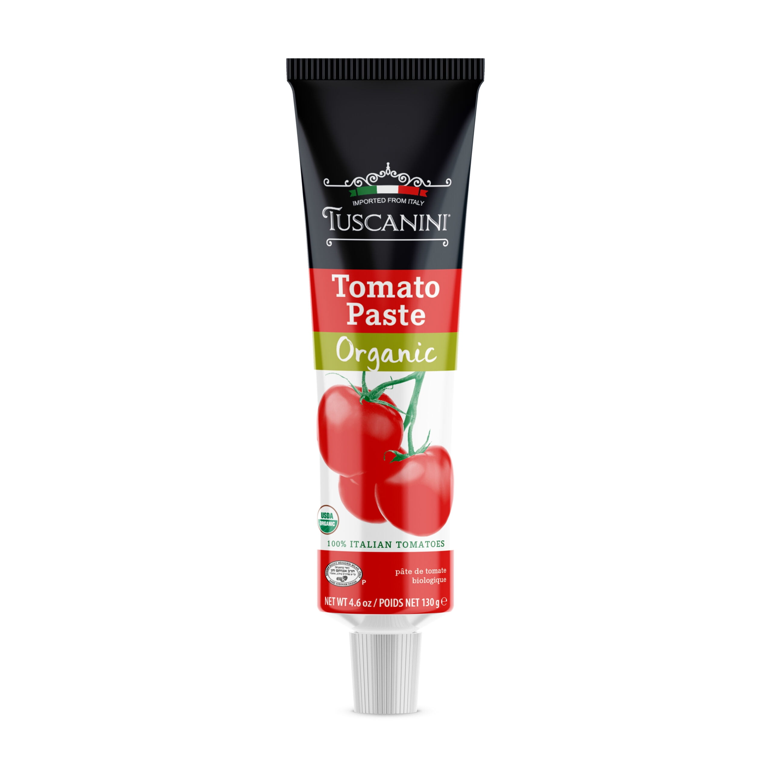(Pack of 12), Tuscanini Organic Tomato Paste in Tube, 4.6 oz - Walmart.com
