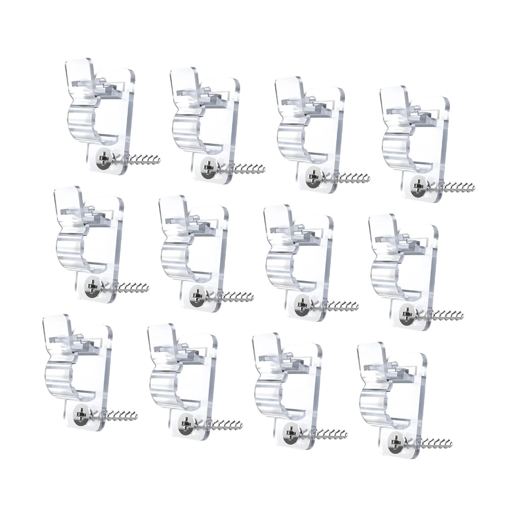 Pack of 12 Universal Wire Fixing Clips for Stable Cord Attachment ...