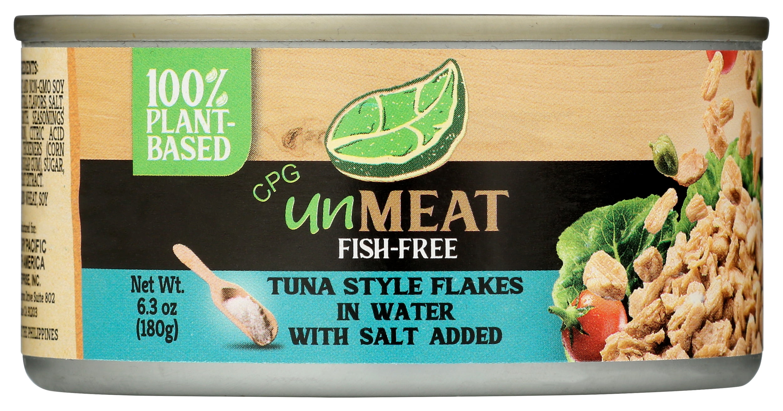 CPG unMEAT Tuna Style Flakes in Water, 6.35 oz, Pack of 12 - Walmart.com