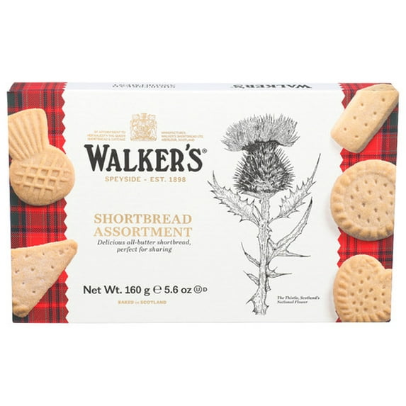 (Pack of 12) Walkers Shortbread Cookie Assortment 5.6 Oz - Walmart.com