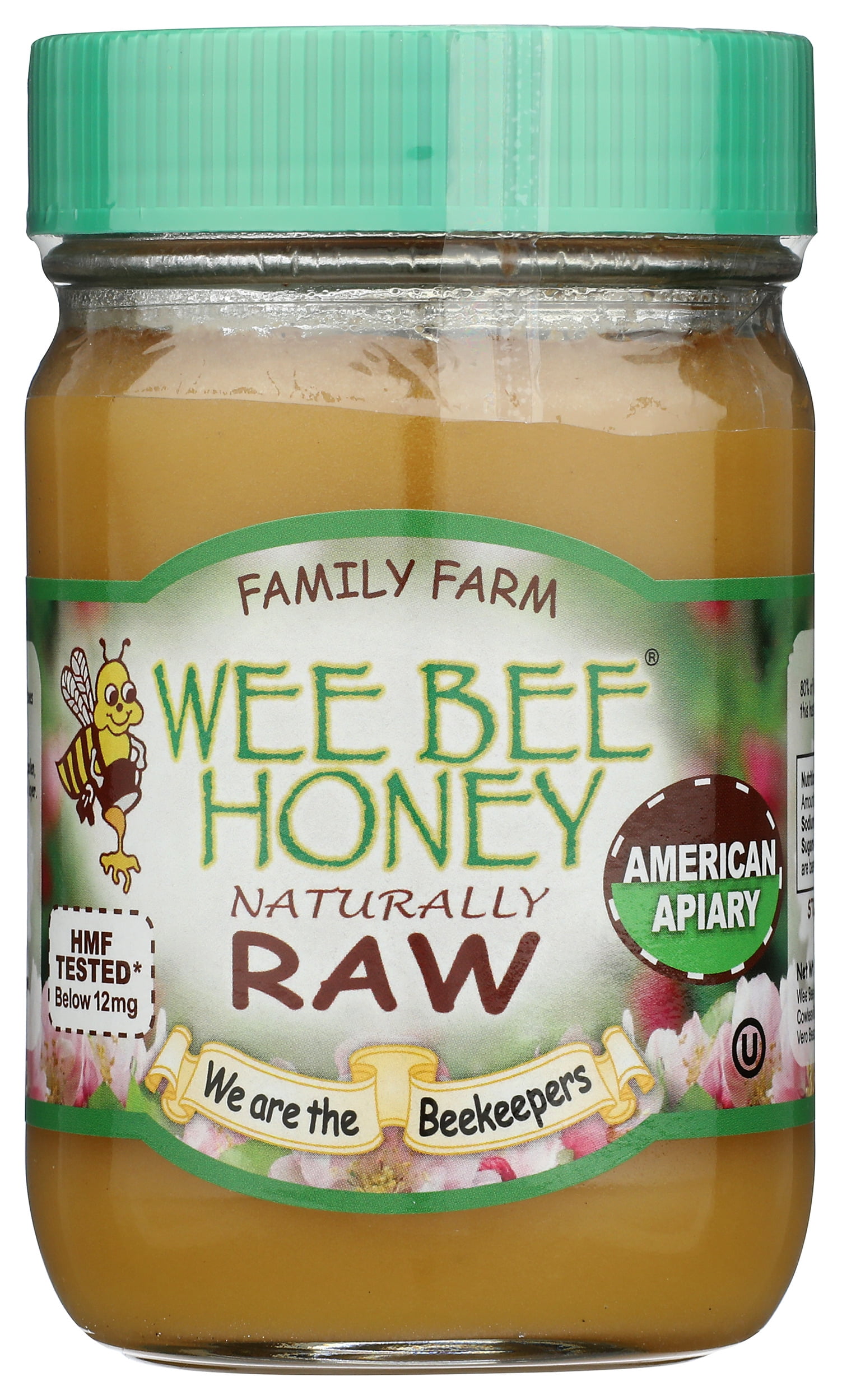 Pack of 12, Wee Bee Natural Raw Honey, 16 oz - Walmart.com