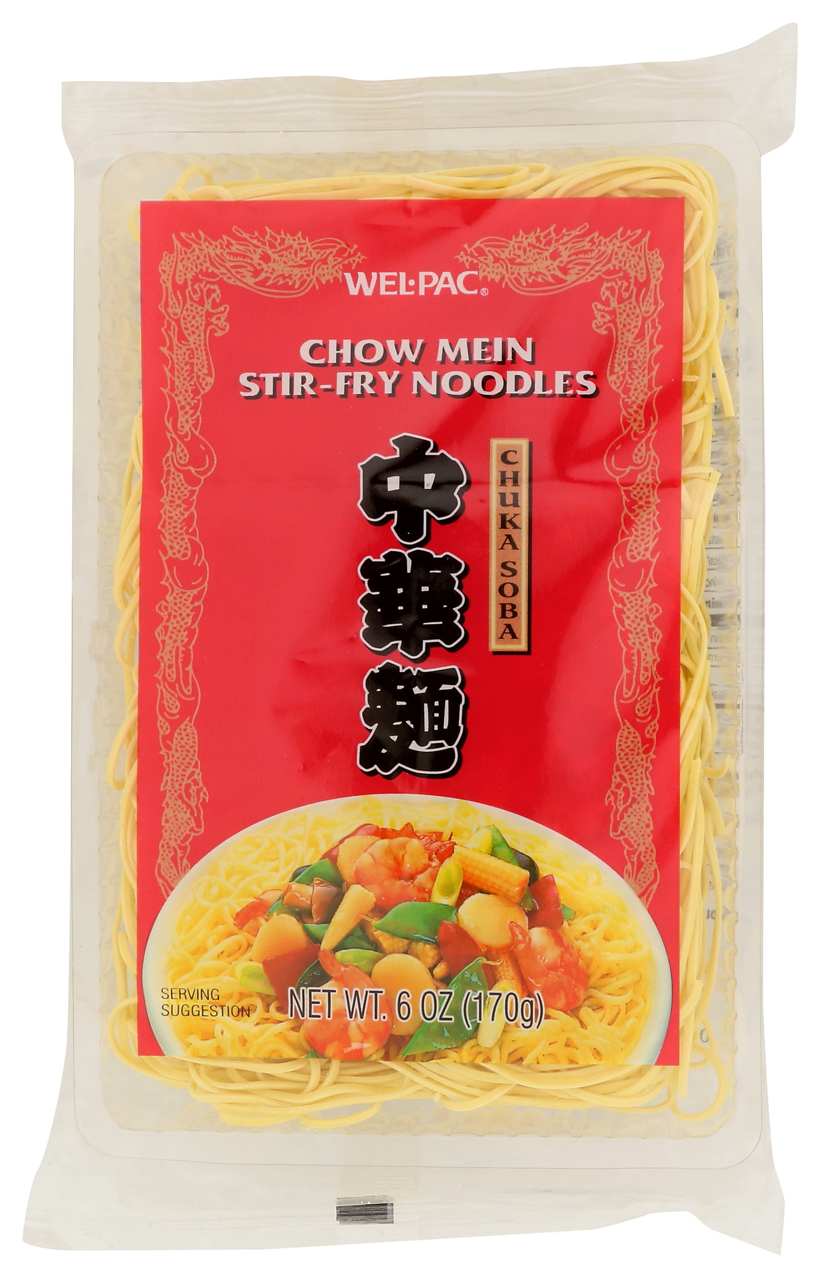 Wel-Pac, Chow Mein Stir-Fry Noodles, 6 oz, Pack of 12 - Walmart.com