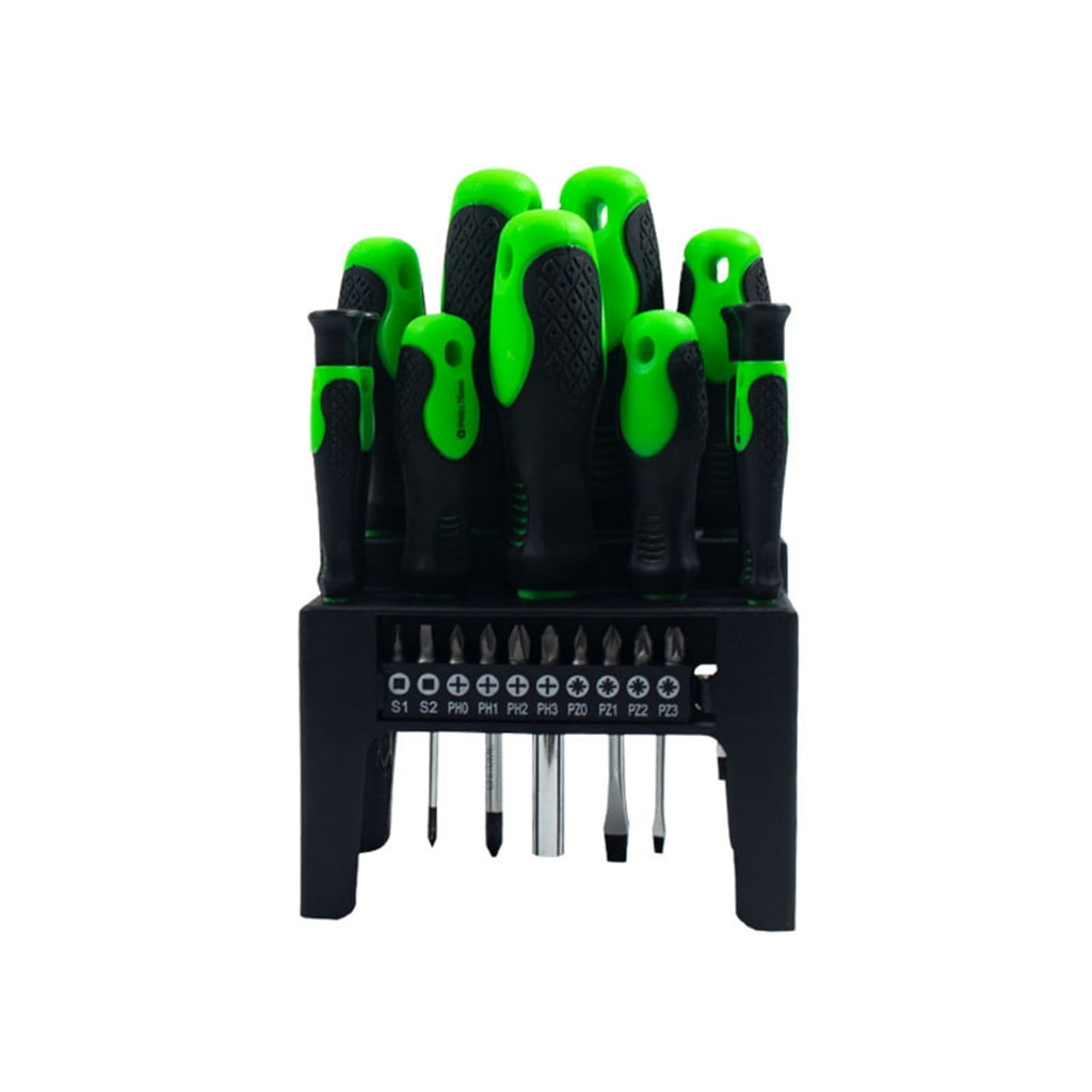 Pack of 12Pcs Alloy Steel Screwdriver Bit Set Featuring Ergonomic ...