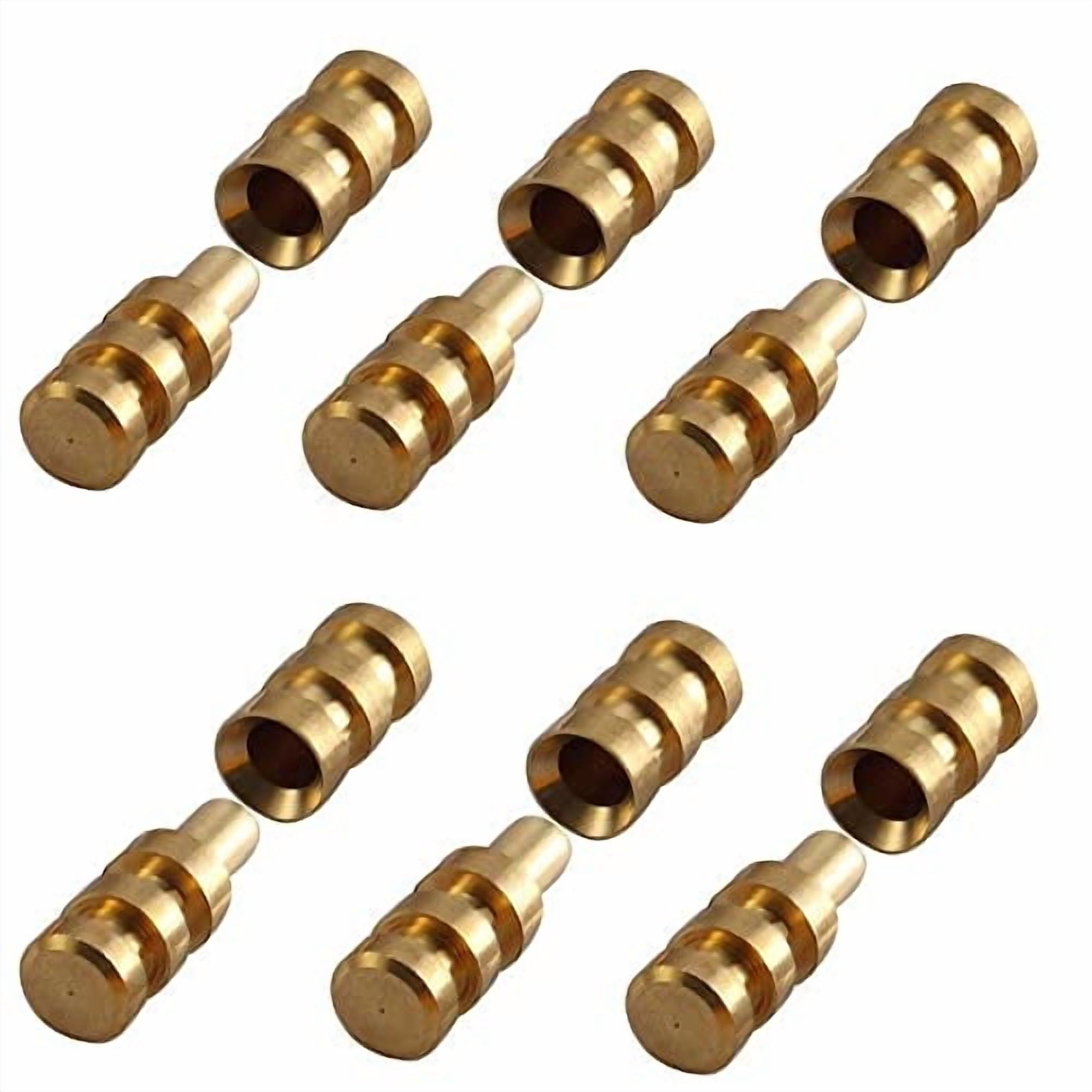 Pack of 15 Metal Table Pins Dowels Table Bolt Sleeve Connectors Table ...