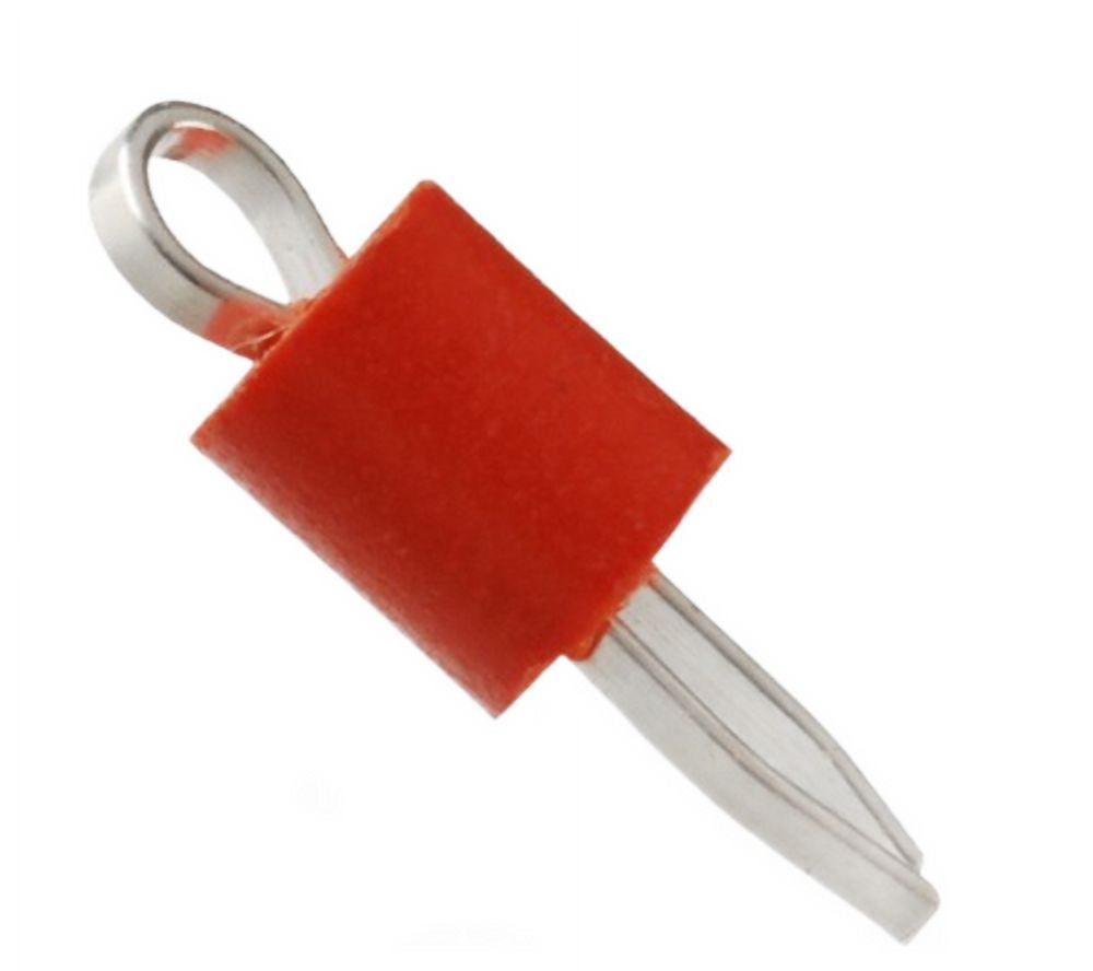 Pack of 16 5000 Red PC Test Point, Miniature Phosphor Bronze Silver ...