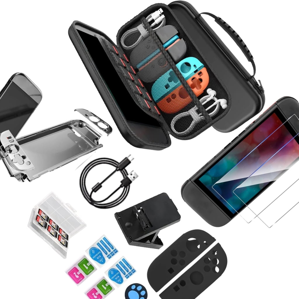Pack of 16 Gaming Console Protective Carrying Case Featuring Multi ...