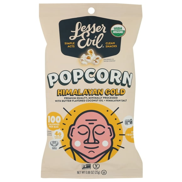 LesserEvil Popcorn Bags in Popcorn - Walmart.com