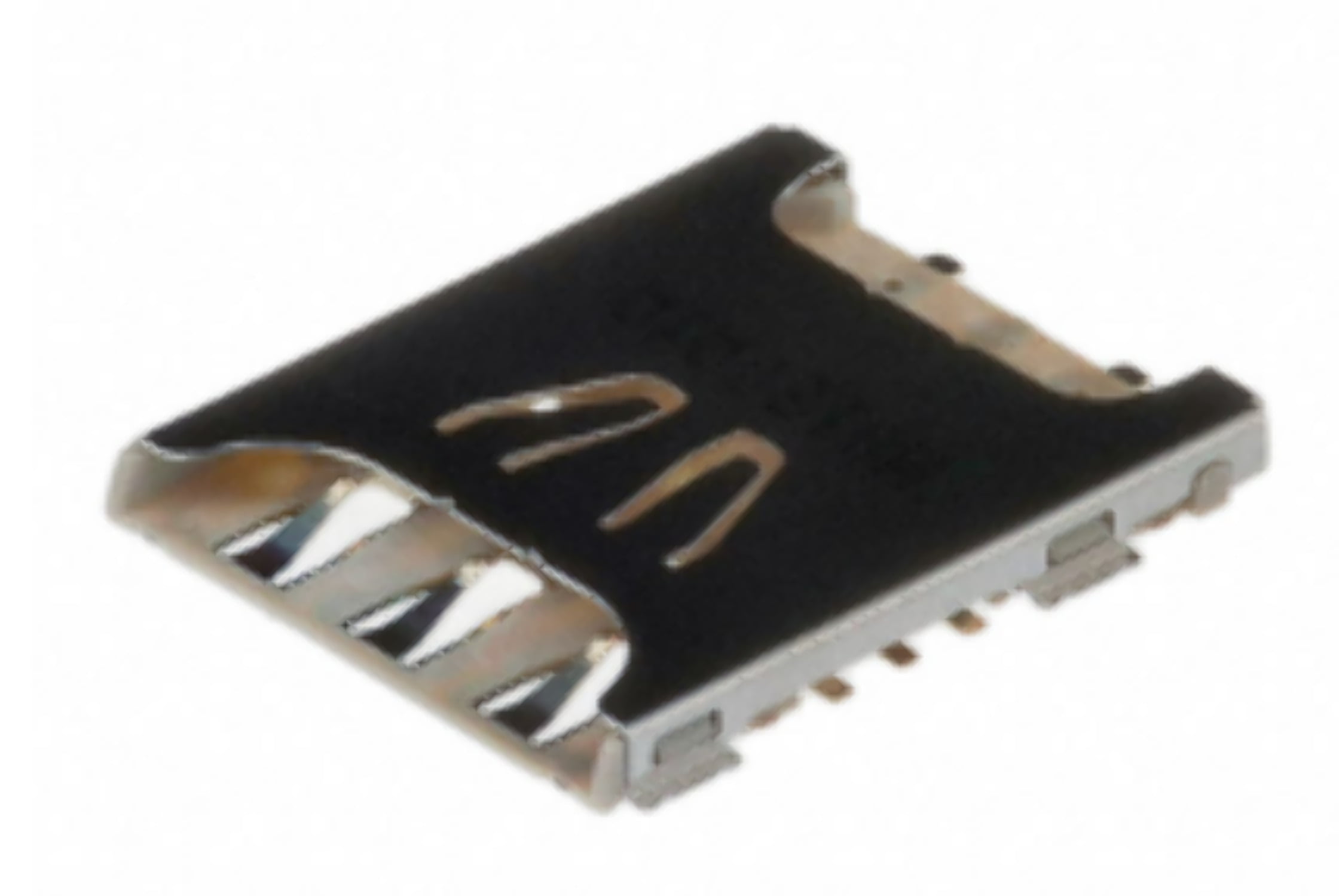 Pack of 2 1042240820 Card Connector 6 Position NANO SIM Surface Mount ...