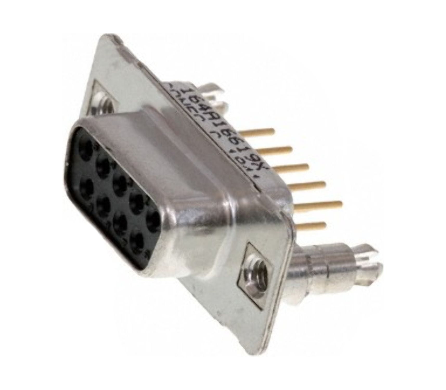 Pack of 2 164A16619X Connector 9 Position D-Sub Receptacle, Female ...