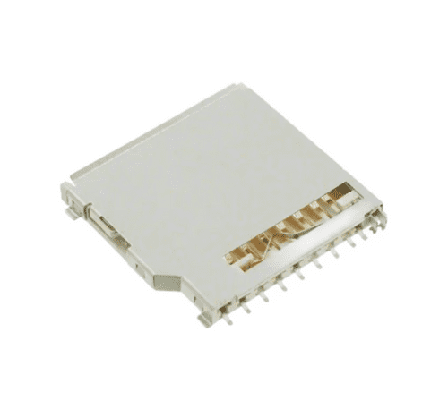 Pack of 2 2041021-4 Position Card Connector Secure Digital 11 (9 + 2 ...