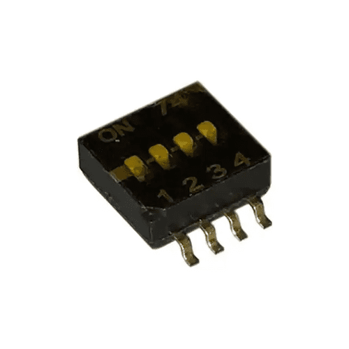 Pack of 2 218-4LPST Dip Switch SPST 4 Position Surface Mount Slide ...