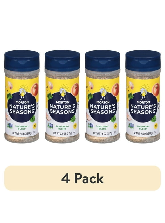 Pack of 2 (4 pack) Morton Salt Nature's Seasons Seasoning Blend ...
