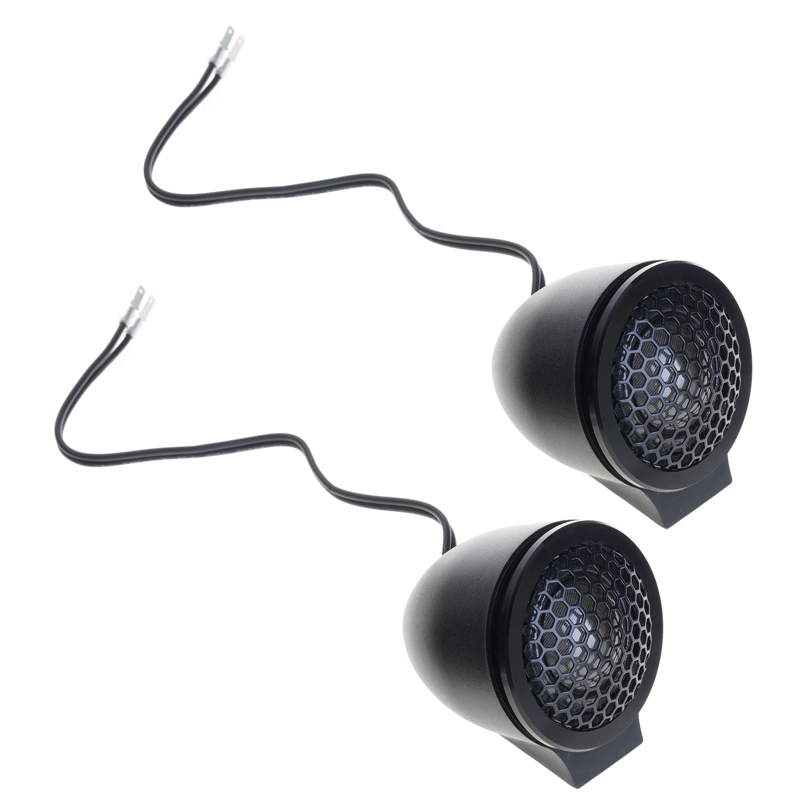 Pack of 2 4Ohm Car Tweeters With Silk Film General Fit Large Power Auto ...