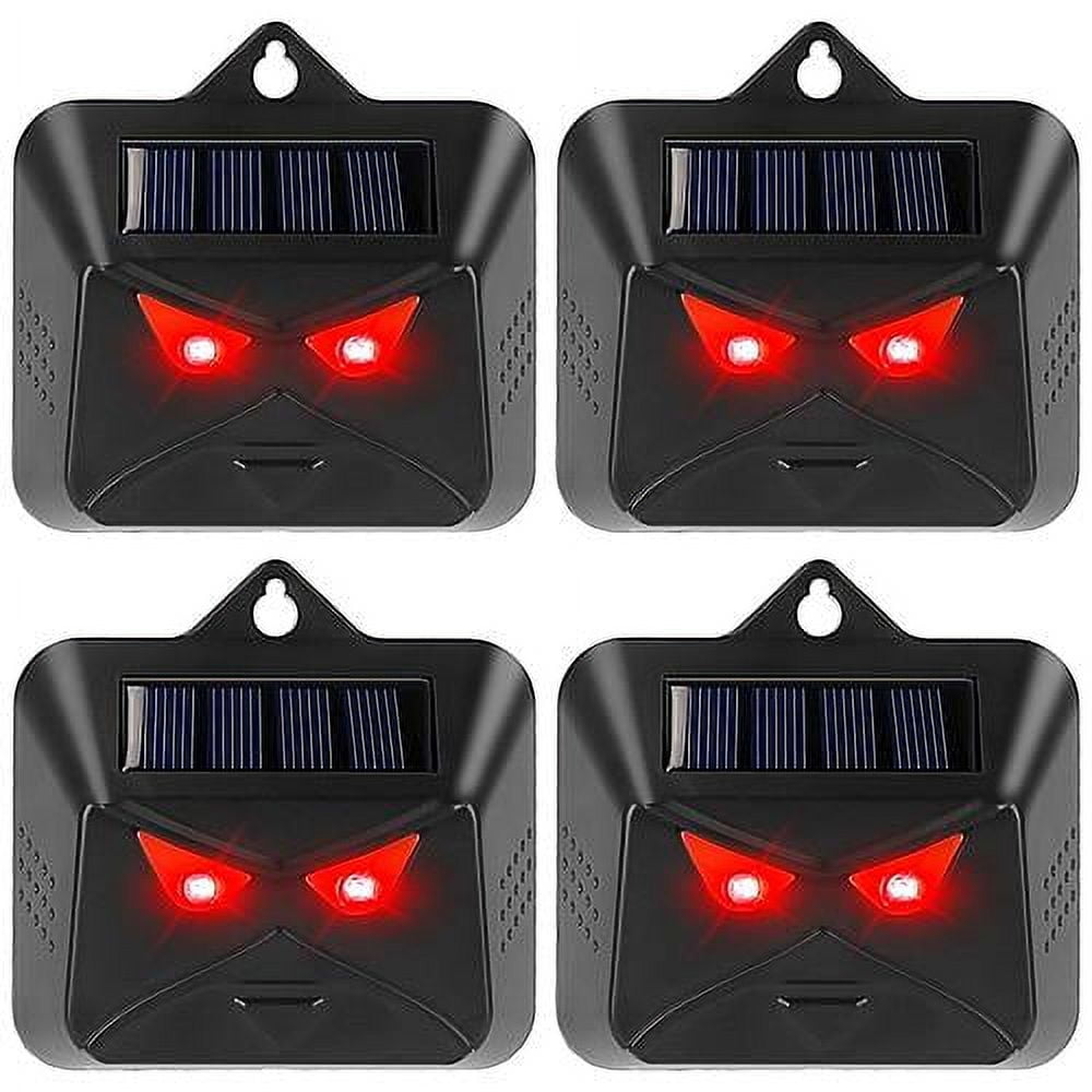 [Pack of 2] 4Pcs Solar Predator Control Light Coyote Deterrent Deer ...