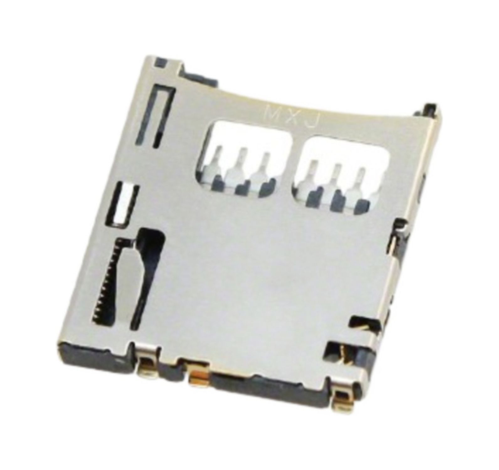 Pack of 2 5025700893 Connector 10 (8 + 2) Position Card Secure Digital ...