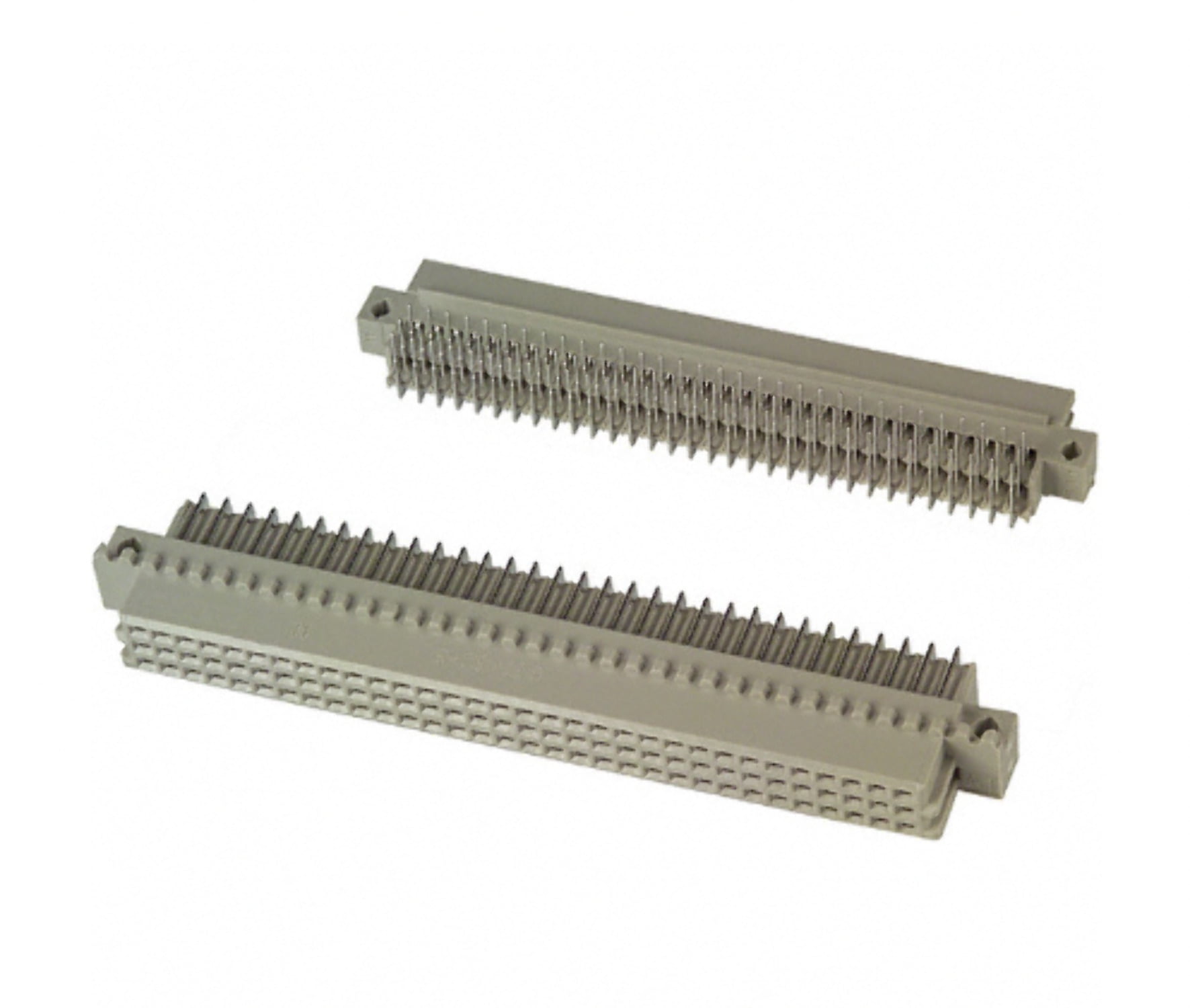 Pack of 2 5650461-4 Connector 96 Position Din Connector Receptacle, Female Sockets Gold Through ...