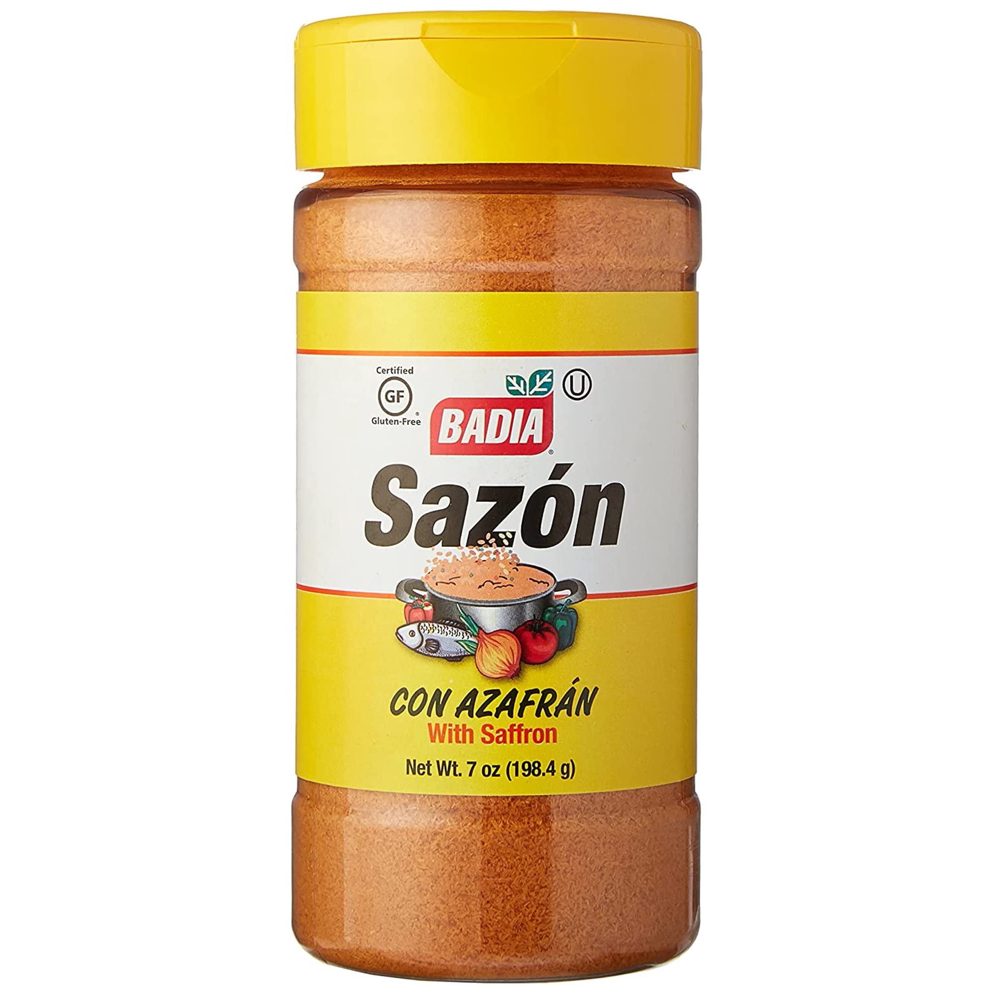 Pack of 2 - 7 Oz Jar Sazon With Saffron Con Azafran Paella Seasoning ...