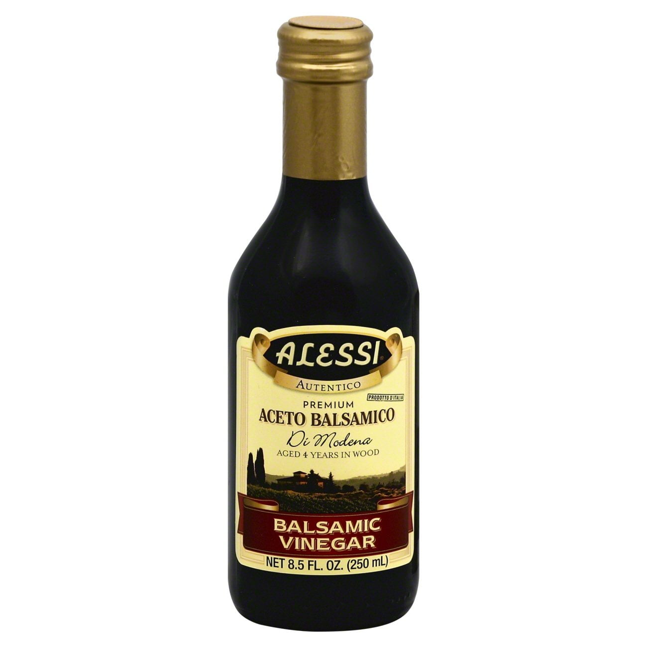 Pack of 2 Alessi Aceto Balsamico Di Modena Balsamic Vinegar, 8.5 oz ...