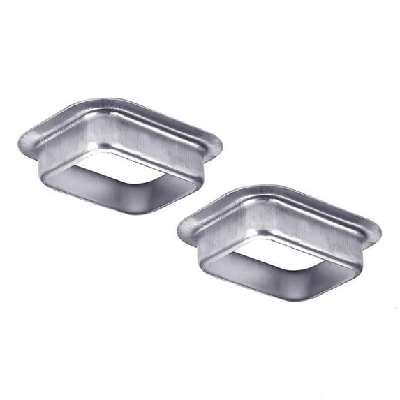 Pack of 2 Aluminum Gutter Downspout Drop Outlets K Styles Drainage ...