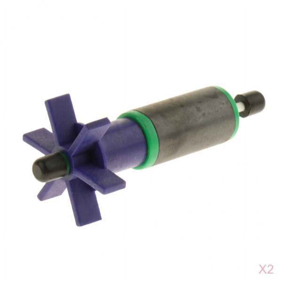 Pack of 2 Aquarium Water Pump Replacement Impeller Rotor Aquarium Parts ...