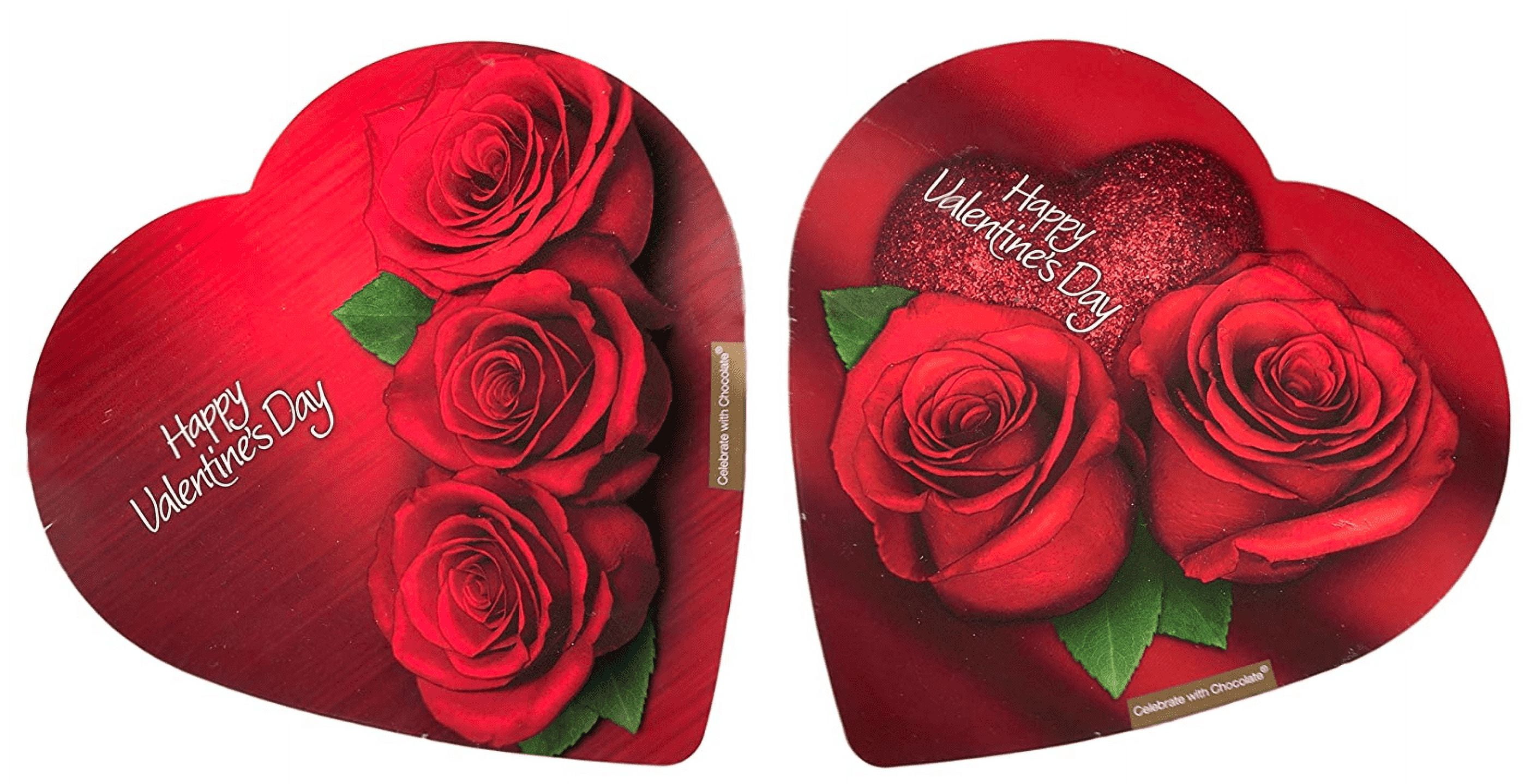 Pack of 2 Assorted Elmer Chocolates (Made in USA) in Heart-Shaped Boxes ...
