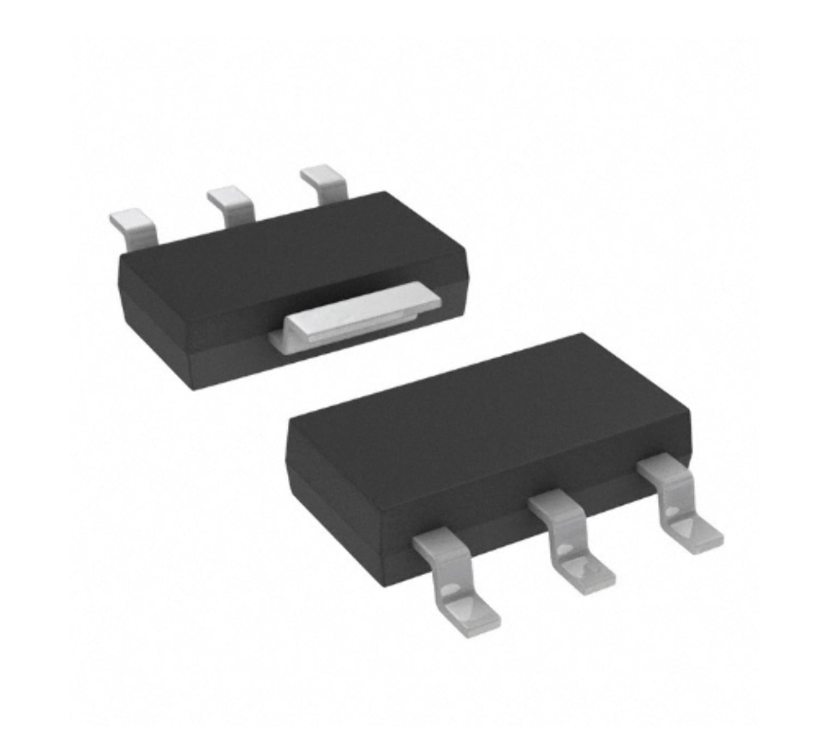 Pack of 2 BD433M2FP3-CE2 Linear Voltage Regulator IC Positive Fixed 1 Output 200mA SOT-223-4F ...