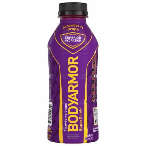 Pack of 2 - BODYARMOR Super Drink Mamba Forever Strawberry Grape Sports ...