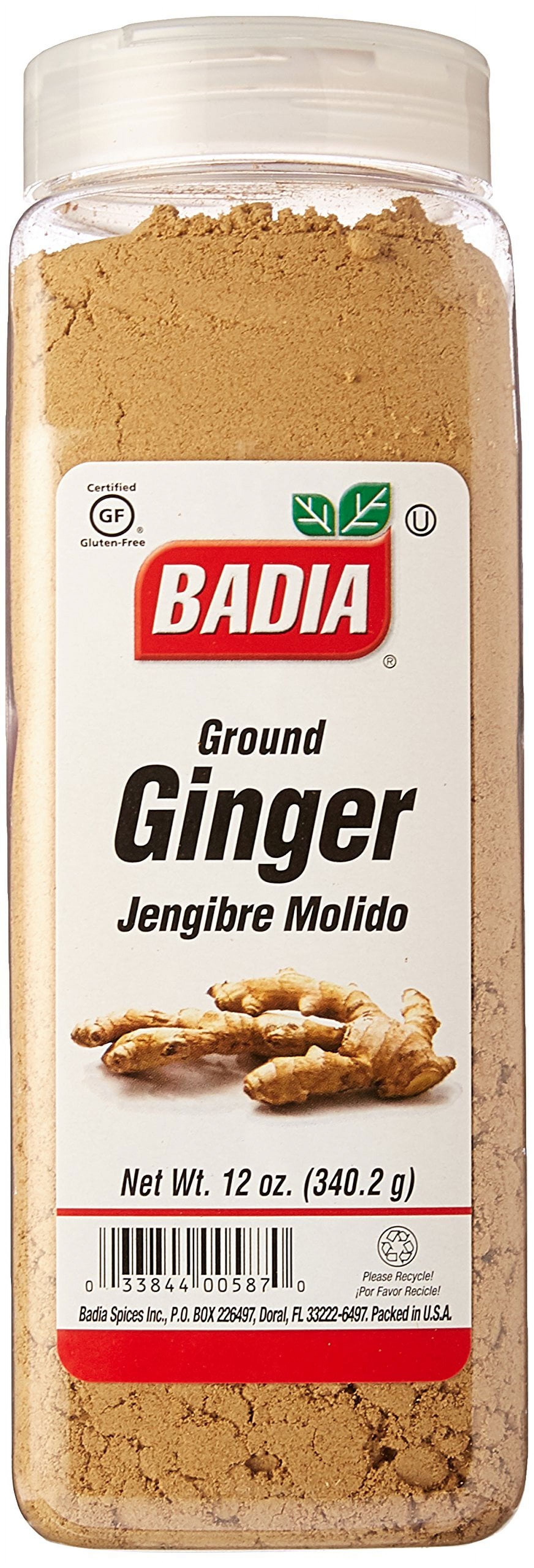Pack of 2 - Badia Ground Ginger, 12 Ounce - Walmart.com