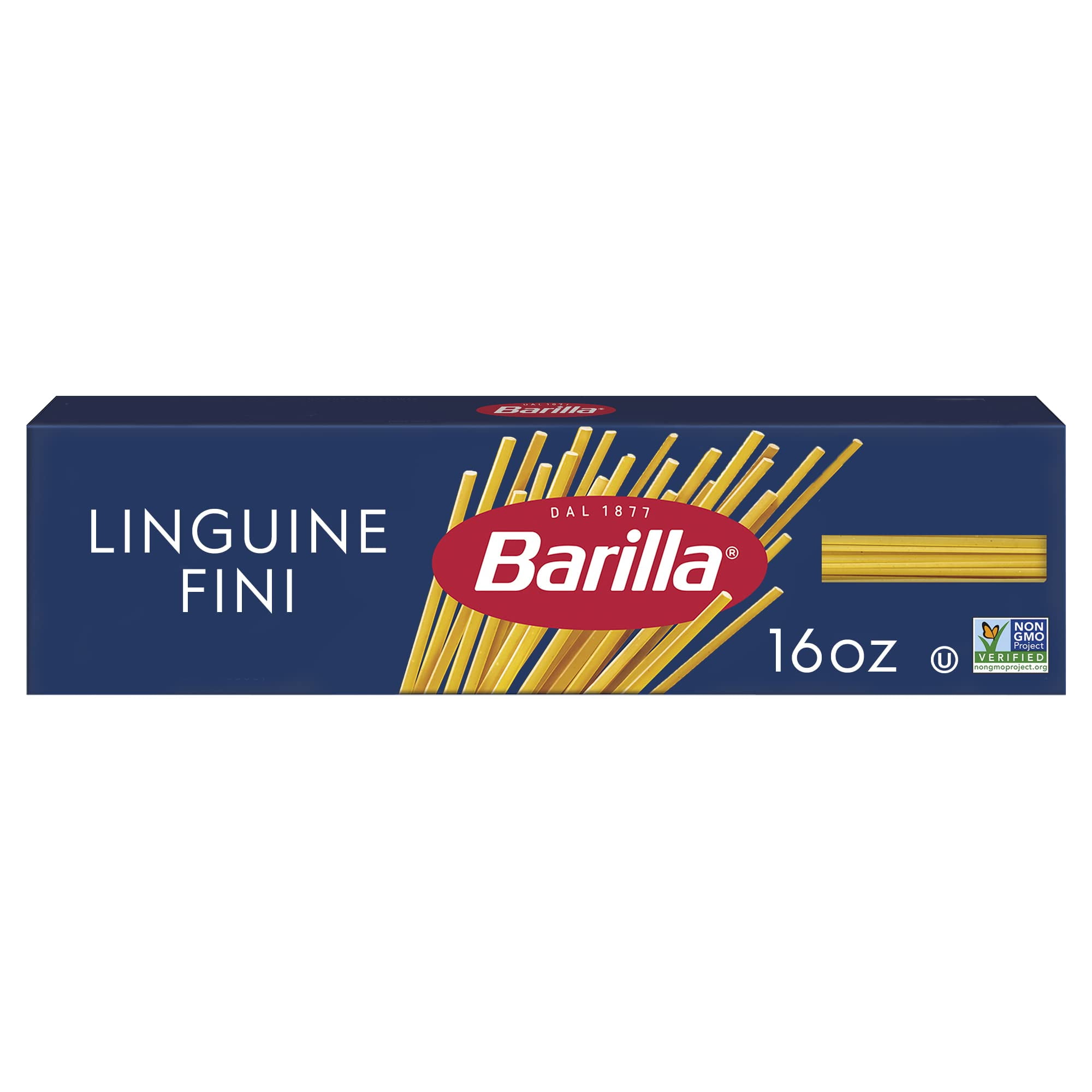 Pack of 2 - Barilla Linguine Fini Pasta, 16 Oz. Box - Non-Gmo Pasta ...