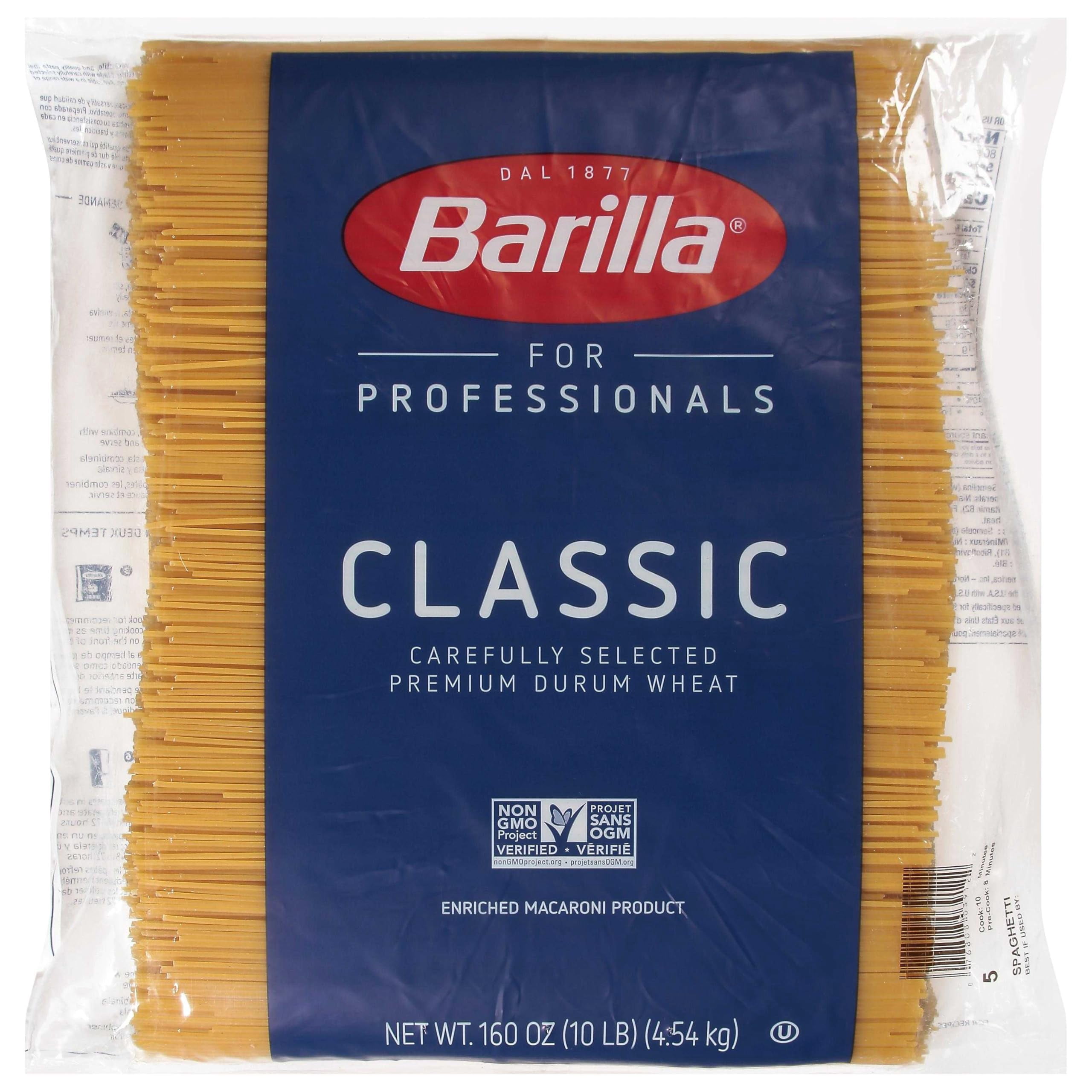 Pack of 2 - Barilla Spaghetti Pasta, 160 Ounce (1000354005) - Walmart ...