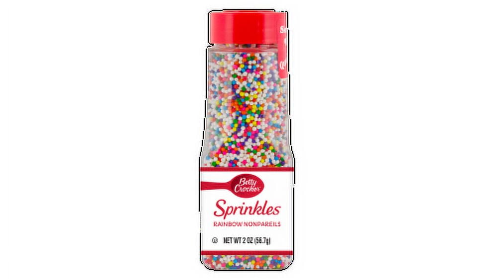 Pack of 2 - Betty Crocker Sprinkles Rainbow Nonpareils 2 oz - Walmart.com