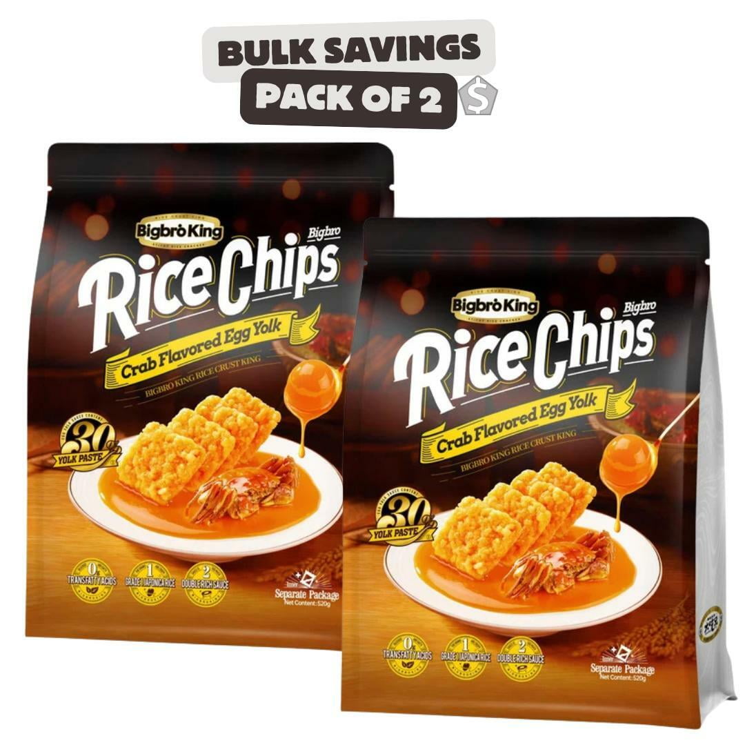 Pack of 2 - Big Bro Rice Chips (520 g) each - Walmart.com