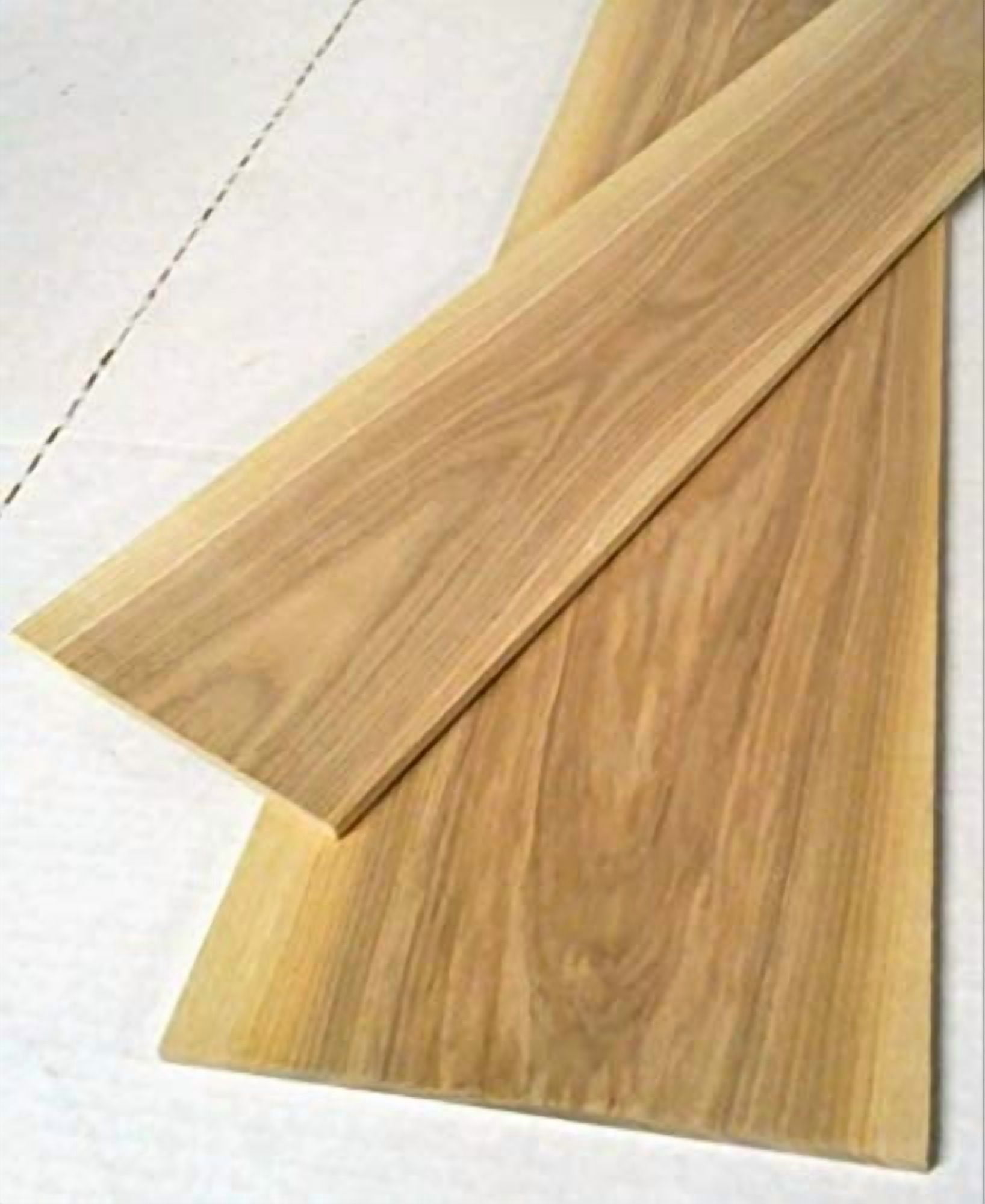 Pack of 2 Black Ash 1/4" Thick, Up to 6" Wide, 24" Long. You Choose ...