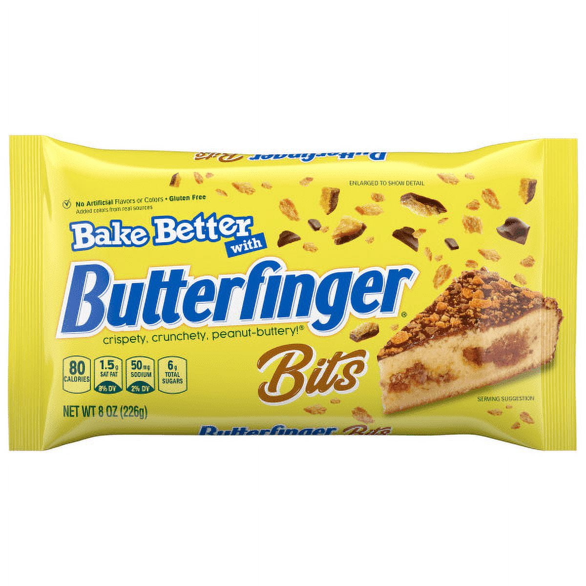 Pack Of 2 Butterfinger Baking Bits 8 0 Oz Walmart