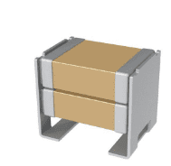 Pack of 2 C2220C226M5R2CTU Ceramic Capacitor X7R Stacked 20% 22UF 50V ...