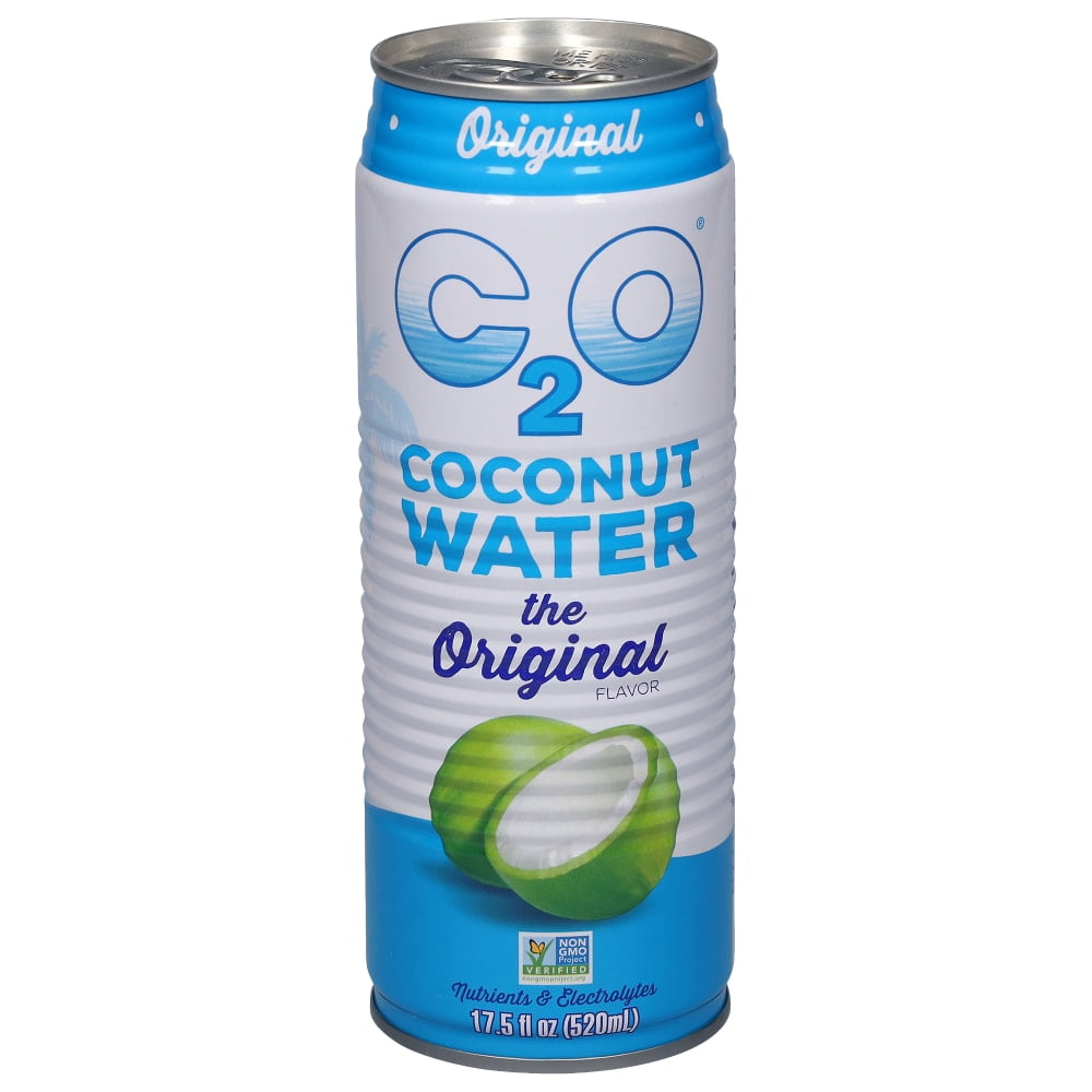 Pack of 2 C2O The Original Coconut Water 17.5 fl oz, 17.5 fl oz ...