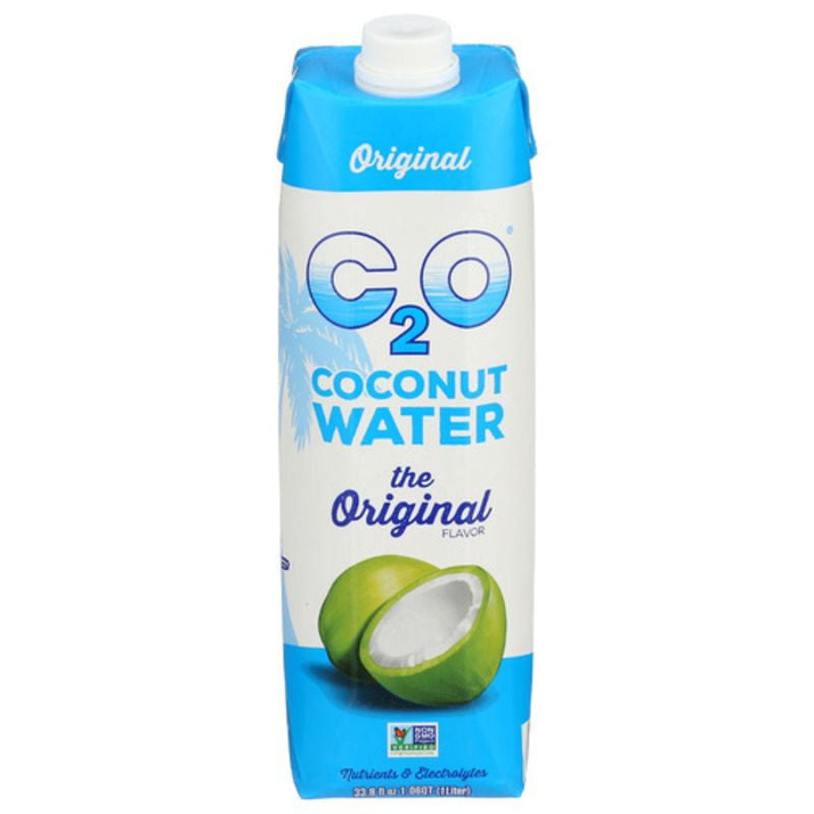 2X - C2o Pure Coconut Water 33.8 fl oz - Walmart.com