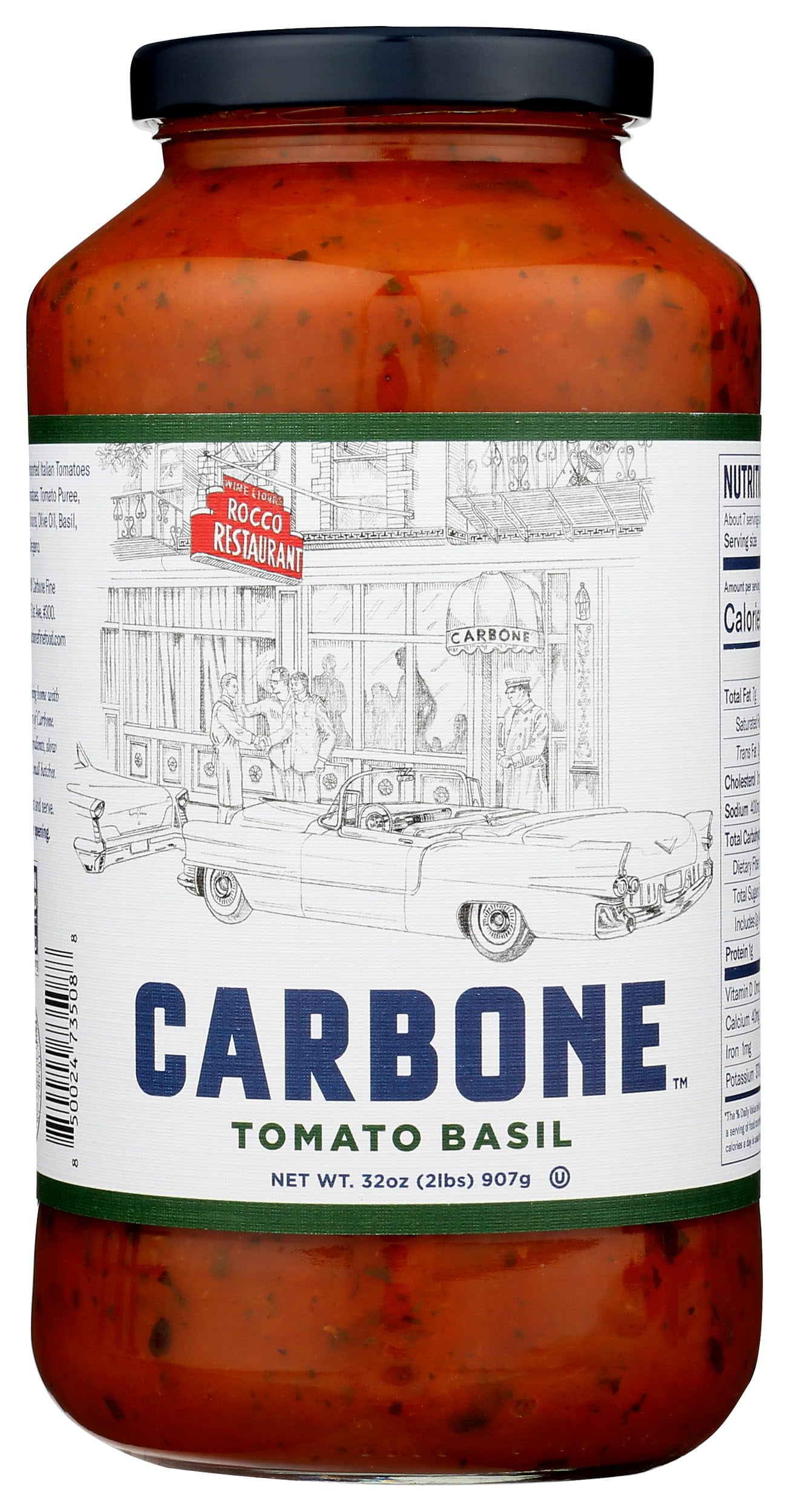 Pack of 2 CARBONE Tomato Basil Pasta Sauce, 32 OZ - Walmart.com