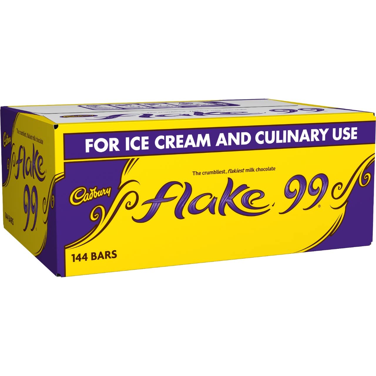 Pack of 2 - Cadbury Flake 99 For Ice Cream And Culinary Use. 1 Box Of ...