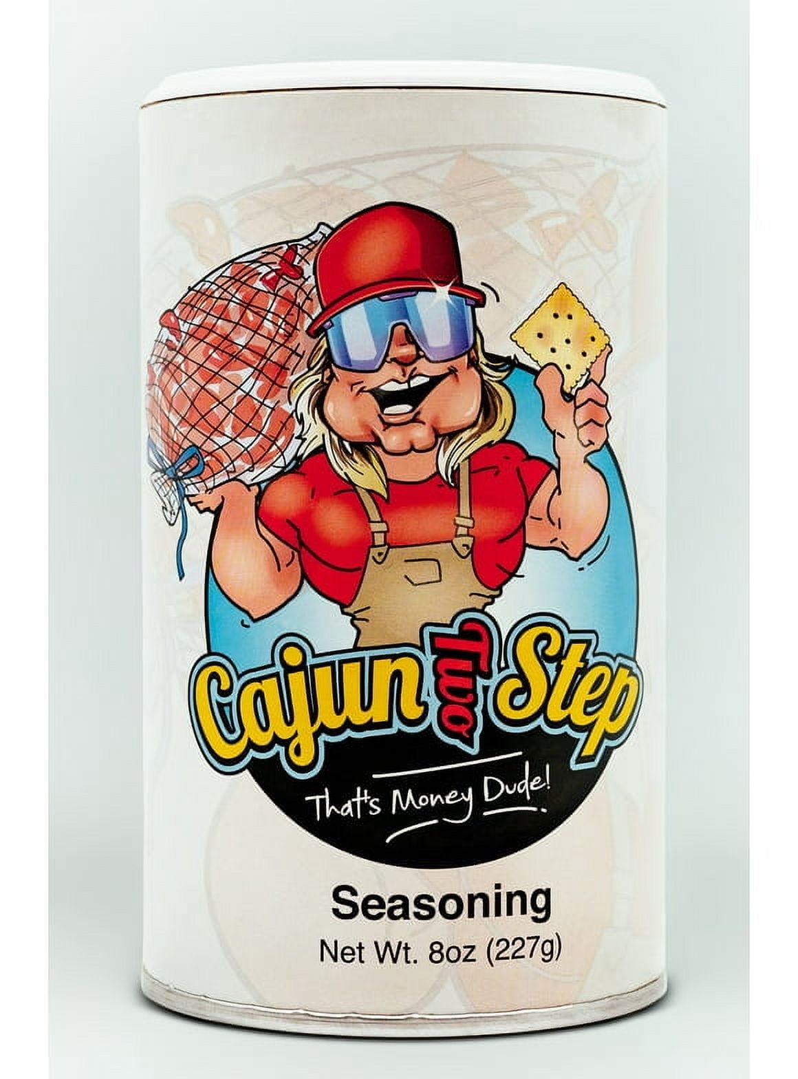 Pack of 2 Cajun Two Step Original 8 oz, All Purpose Seasoning, Low ...