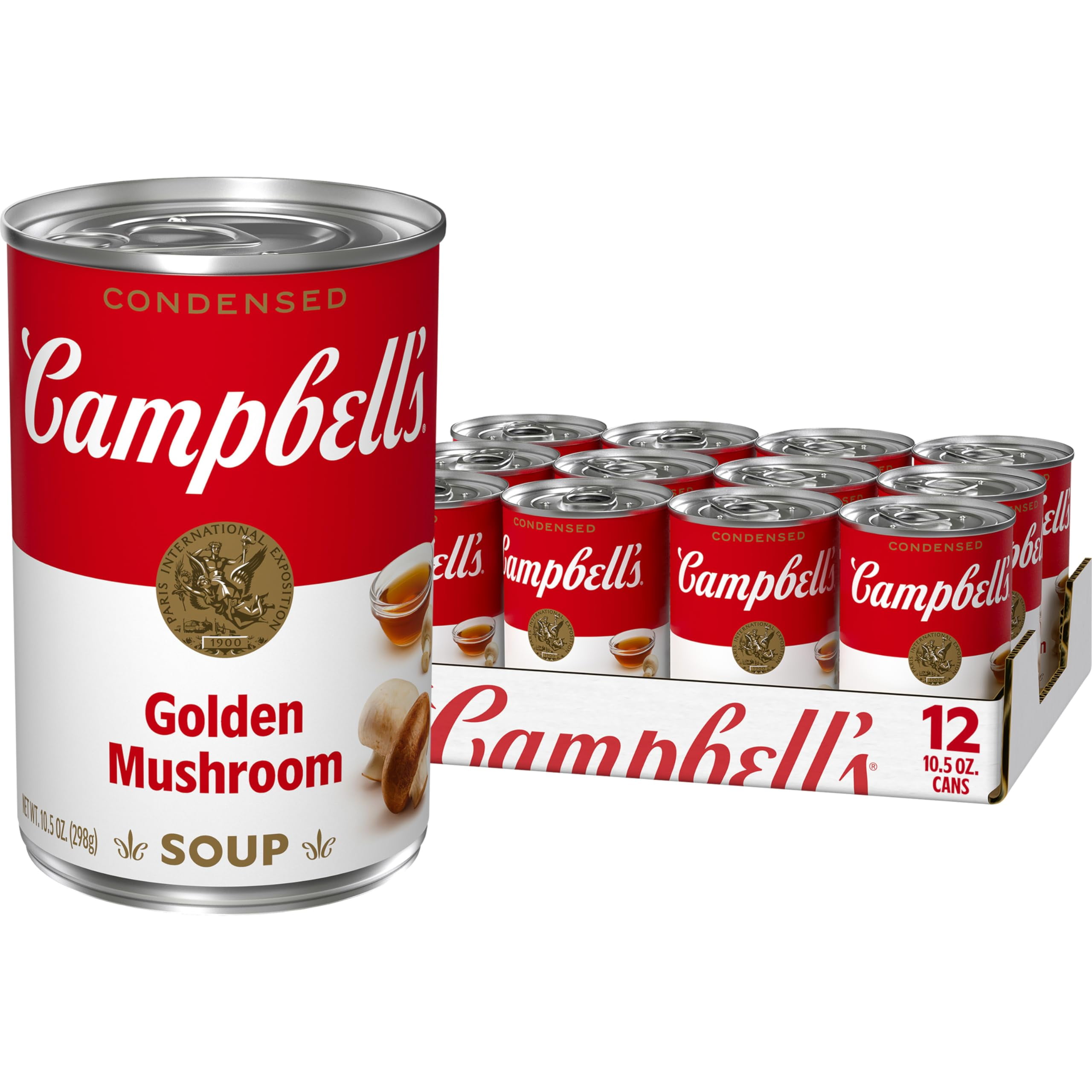 Pack of 2 - Campbells Condensed Golden Mushroom Soup, 10.5 Oz Can (12 Pack) - Walmart.com