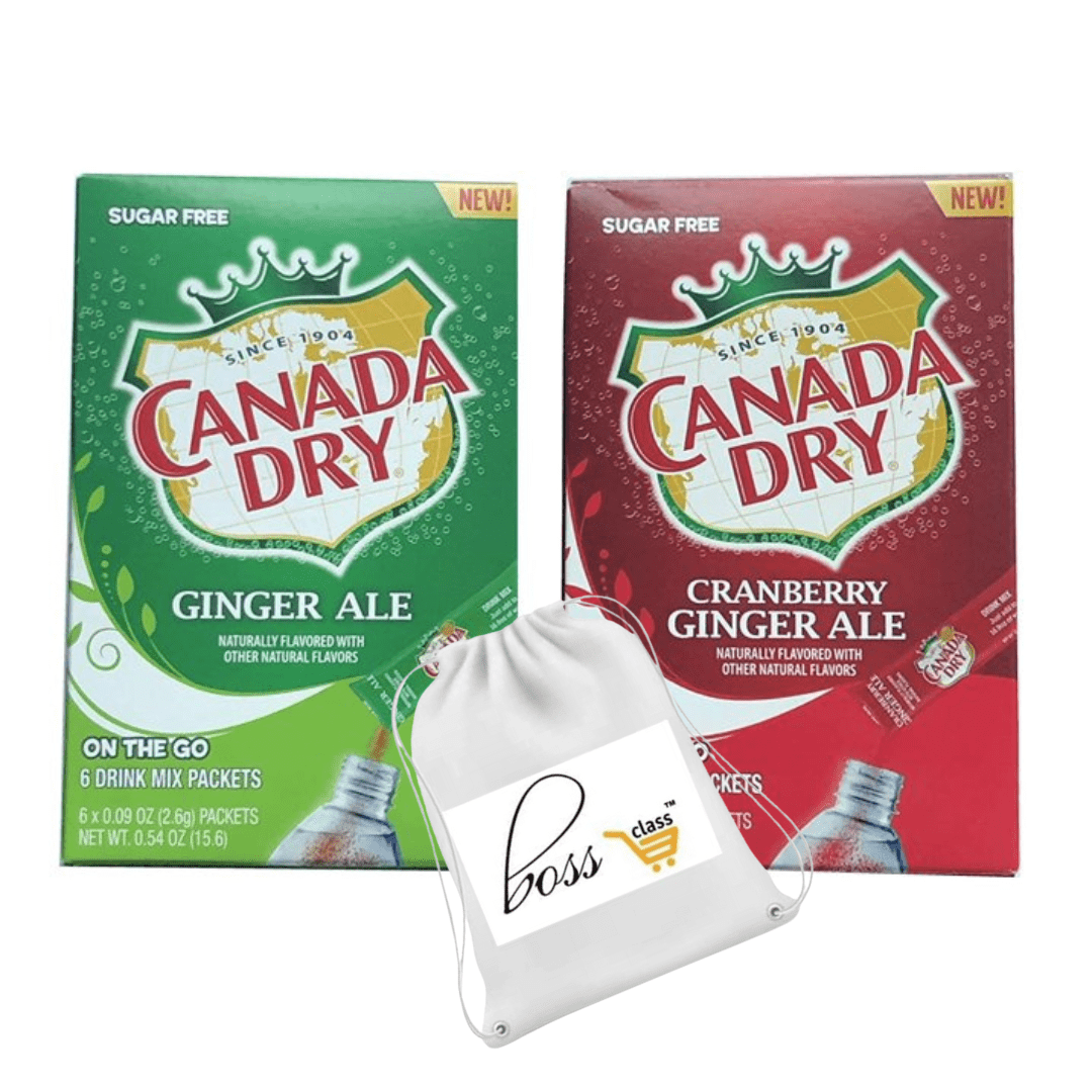 (Pack of 2) Canada Dry Singles to Go Drink Mix w/TRADEMARKED CUSTOM ...