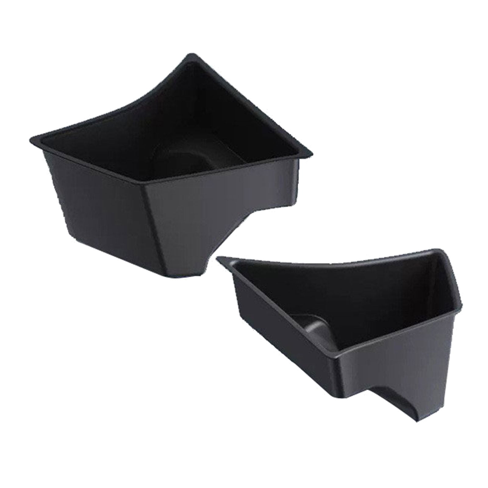 Pack of 2 Car Door Side Pockets Storage Organizers Tray Container ...
