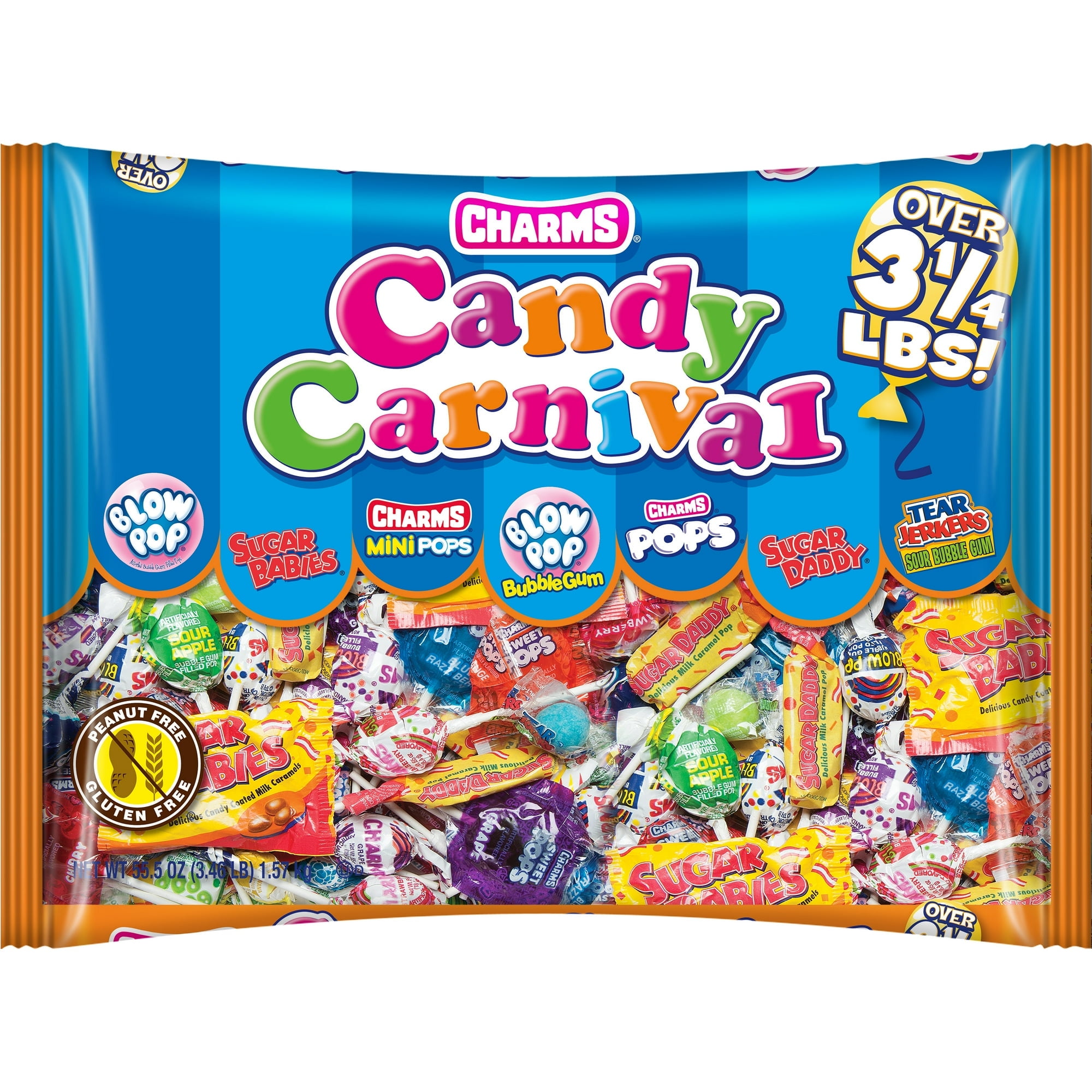Pack of 2 Charms Candy Carnival Assorted Bag Candy, 55.5 oz - Walmart.com