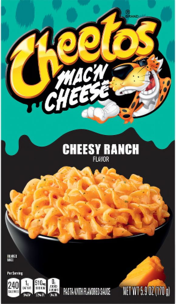 Pack of 2 - Cheetos Mac'n Cheese Cheesy Ranch Pasta Mix 5.9 oz - Walmart.com